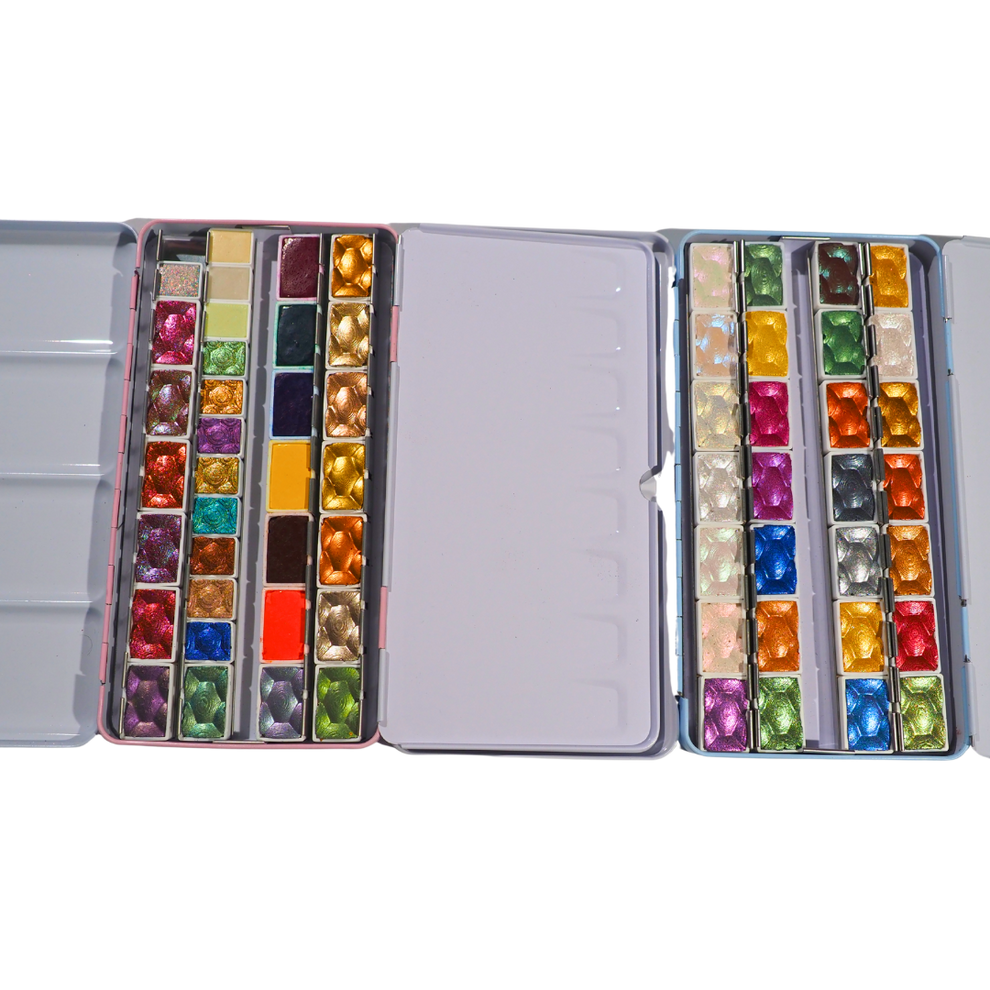 Skrim Bombastico Box – Complete Artist Watercolor Set with 59 Handmade ...